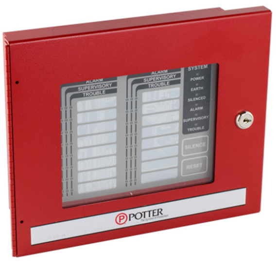 LED-16F | LED ANNUNCIATOR 16 ZONES FLUSH MOUNT - SS&Si Dealer Network