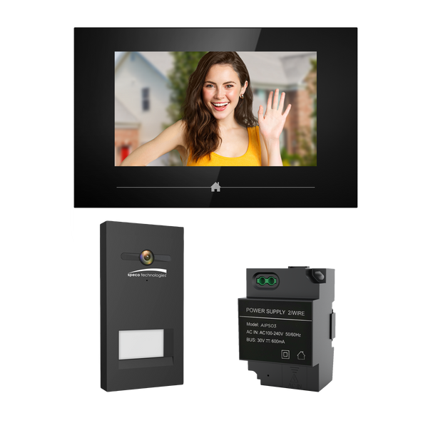 Speco | Single Door 2-wire Intercom Kit | AIPK1 - SS&Si Dealer Network
