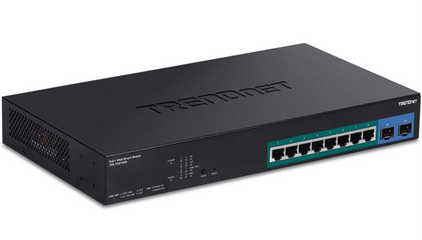 TRENDnet | 10-Port Gigabit Web Smart PoE+ Switch (TN-TPE-1021WS) - SS ...