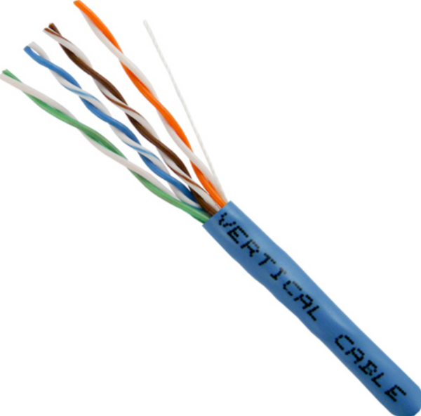 BLUE CAT6 UTP, 550MHZ PLENUM RATED, 1000' BOX | 066-555/P/BL - SS&Si ...