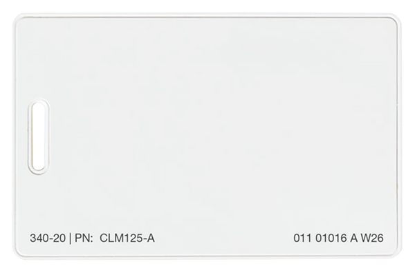 Linear | CLM125-A | Credential, Clamshell Card, 125 kHz, AWID ...