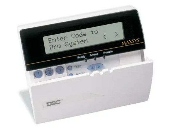 DSC | MAXSYS programmable message LCD keypad with 5 function keys | LCD ...