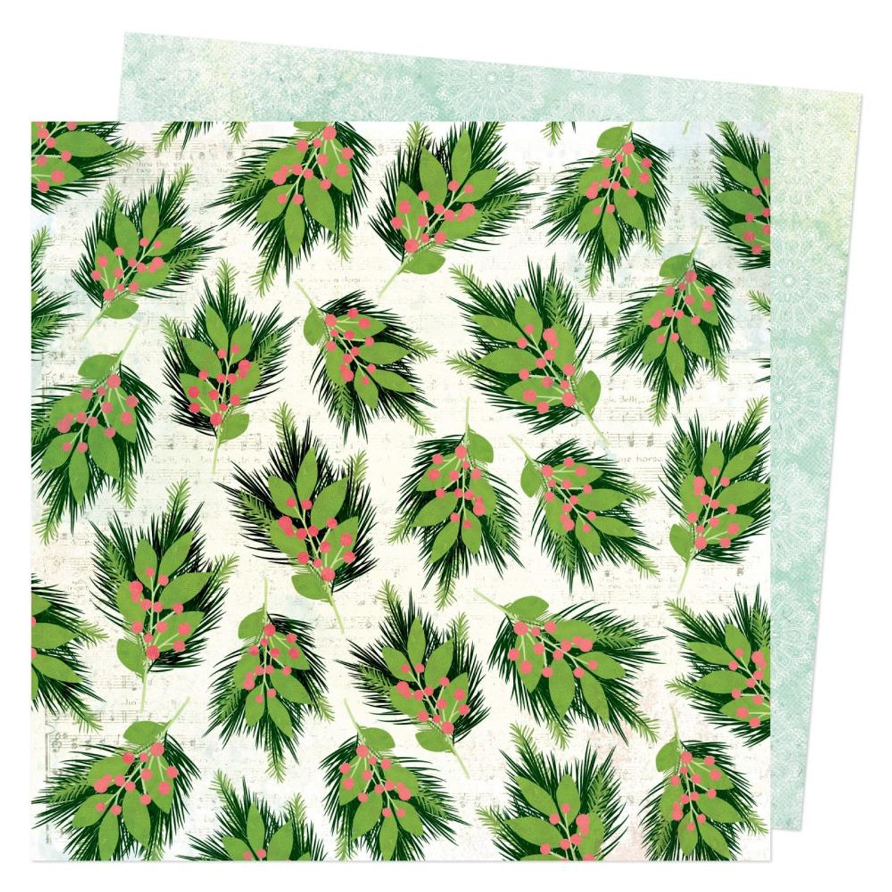 AC Vicki Boutin Evergreen & Holly 12x12 Paper: Boughs Of Holly ... AC Vicki Boutin Evergreen & Holly 12x12 Paper: Boughs Of Holly ...