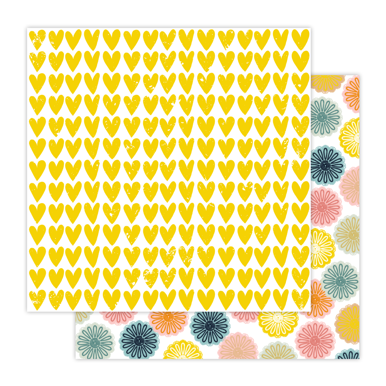 PRETTY LITTLE STUDIO Good Vibrations Paper | Think Positive 12x12 ...
