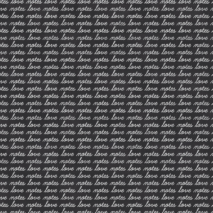 CLEARANCE | FANCY PANTS DESIGNS 12x12 Paper: My Type - Love Notes ...