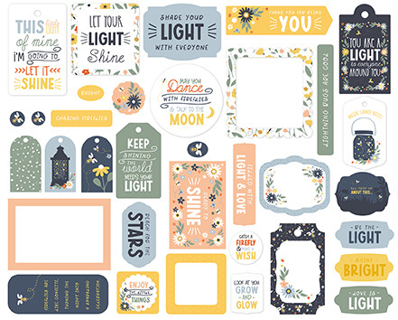ECHO PARK Firefly Frames & Tags - Scrapbook Generation