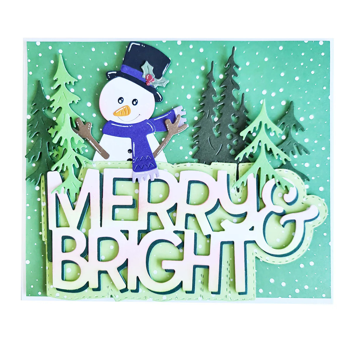 STUDIO LIGHT Essentials Cutting Dies: Merry & Bright - Scrapbook Generation