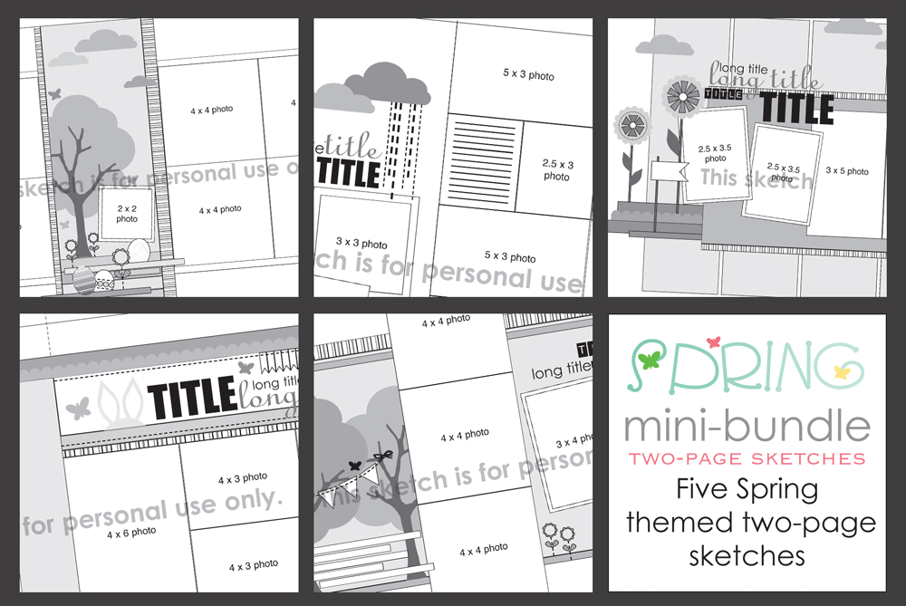 * DIGITAL DOWNLOAD * MINI-BUNDLE: Mar 2014 - Spring Theme #2 ...
