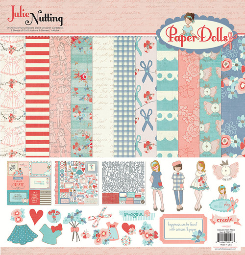 PHOTOPLAY Paper Dolls Collection Pack - Scrapbook Generation