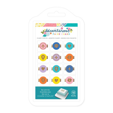 CLEARANCE | AC Paige Evans Adventurous Charm Staples - Scrapbook Generation