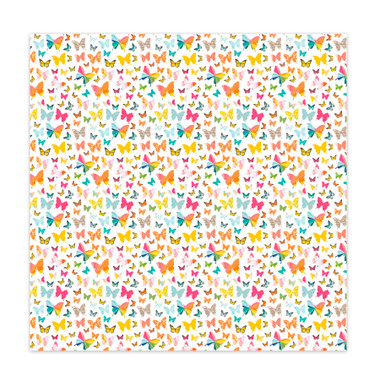 PRETTY LITTLE STUDIO You Are My Sunshine 12x12 Paper | Butterfly ...