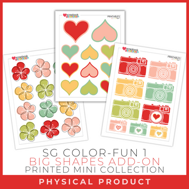 PREORDER - ships November: SCRAPBOOK GENERATION Printed Big Shapes Add ...