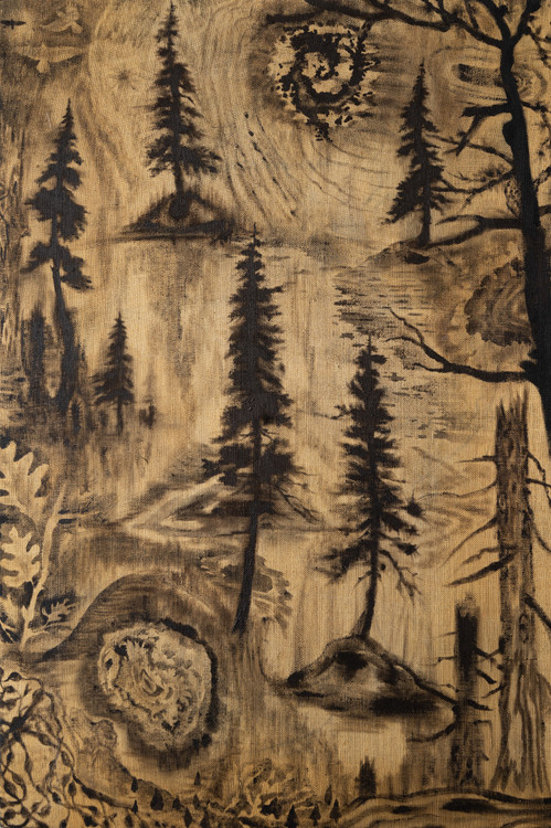 David Wilson: Hessian Series: “Nowhere” - Hopkins Wharf Gallery