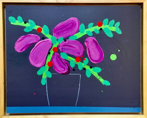 Tucker Nichols: Flower Series #7 - Hopkins Wharf Gallery