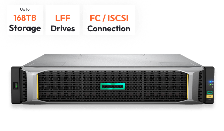 HPE MSA 2050 SAN Dual Controller LFF Storage - Server Builds | HPE ...
