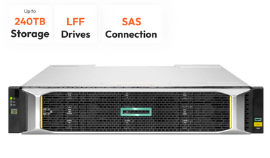 HPE MSA 2060 12Gb SAS LFF Storage - Server Builds | HPE Proliant Rack ...
