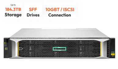 HPE MSA 2060 10GBASE-T iSCSI SFF Storage - Server Builds | HPE Proliant Rack Servers, designed ...