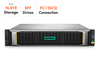 HPE MSA 2050 SAN Dual Controller SFF Storage - Server Builds | HPE ...