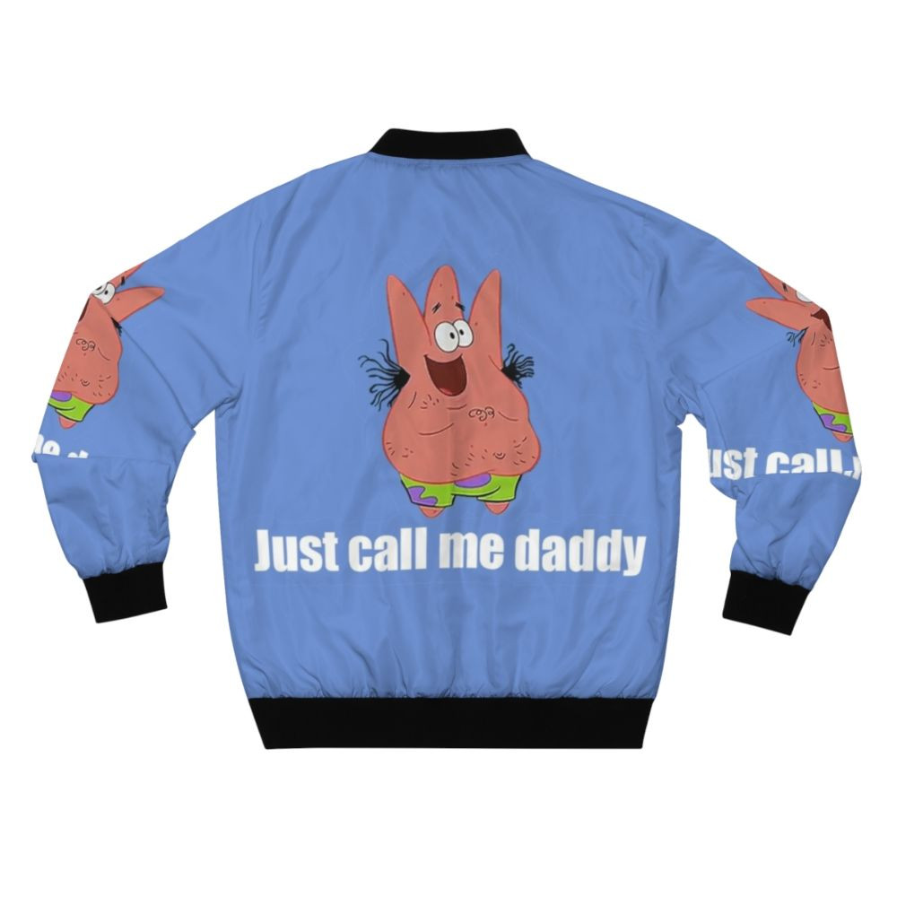 Patrick Star Bomber Jacket - Daddy Edition - nerdoutloudpod