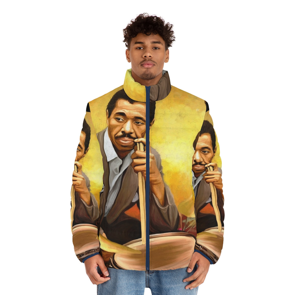 Honoring Jazz Great Philly Joe Jones - Drummer Puffer Jacket ...