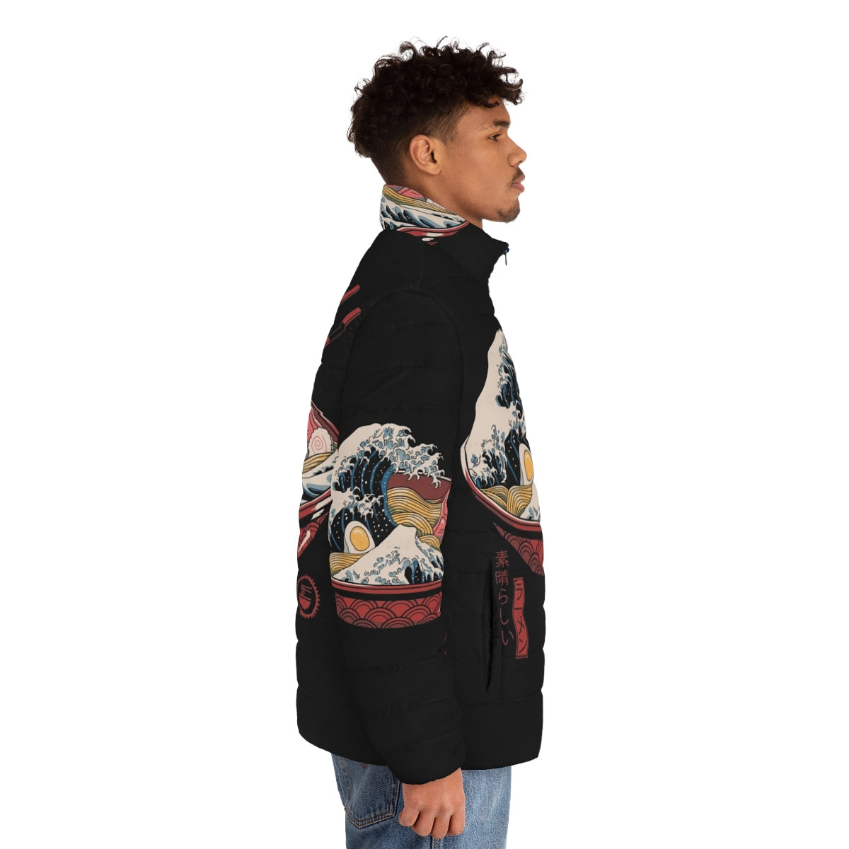 Ramen Wave Puffer Jacket: Embrace the Great Wave of Japanese Cuisine ...
