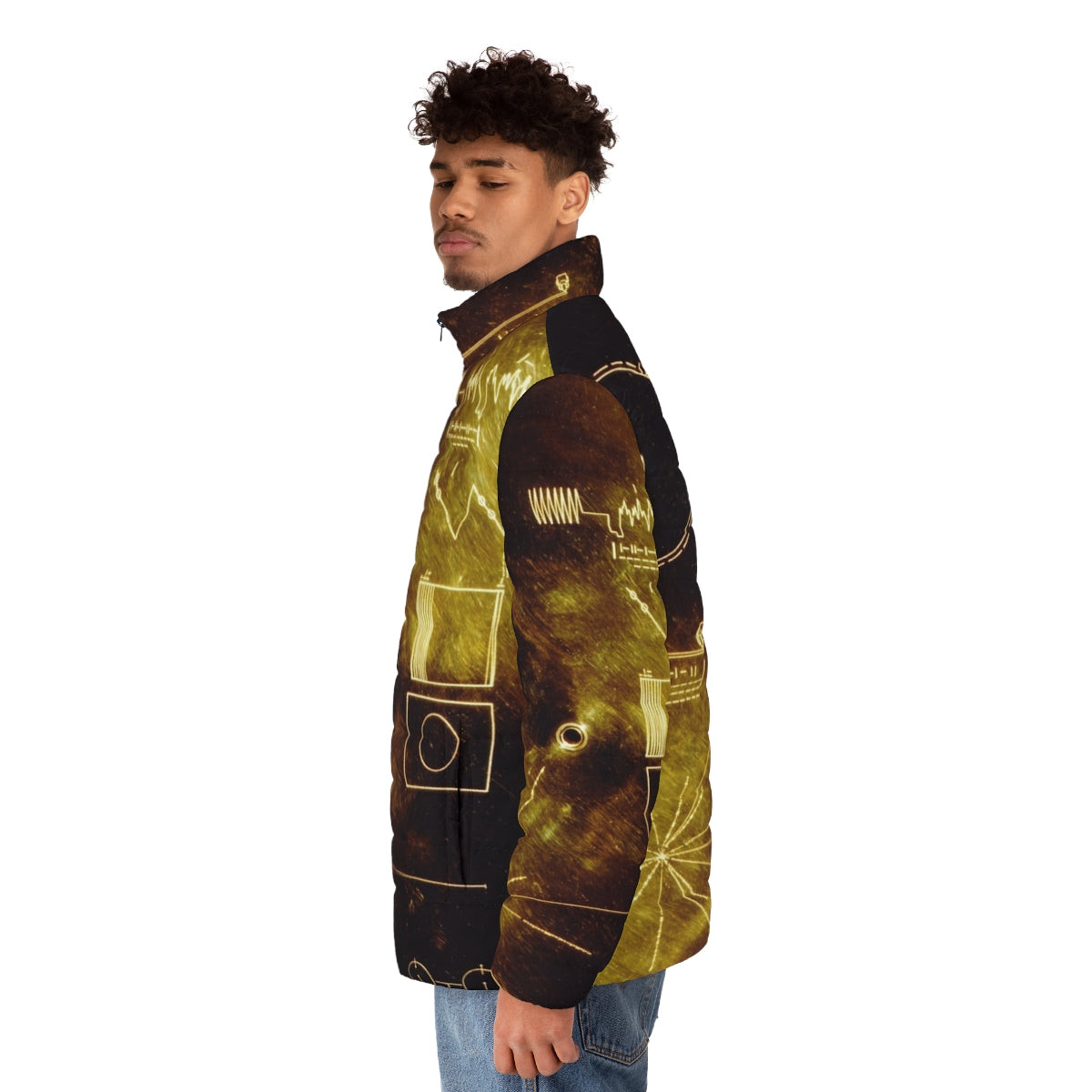 Voyager Golden Record Puffer Jacket: Celebrating 40 Years of Space ...