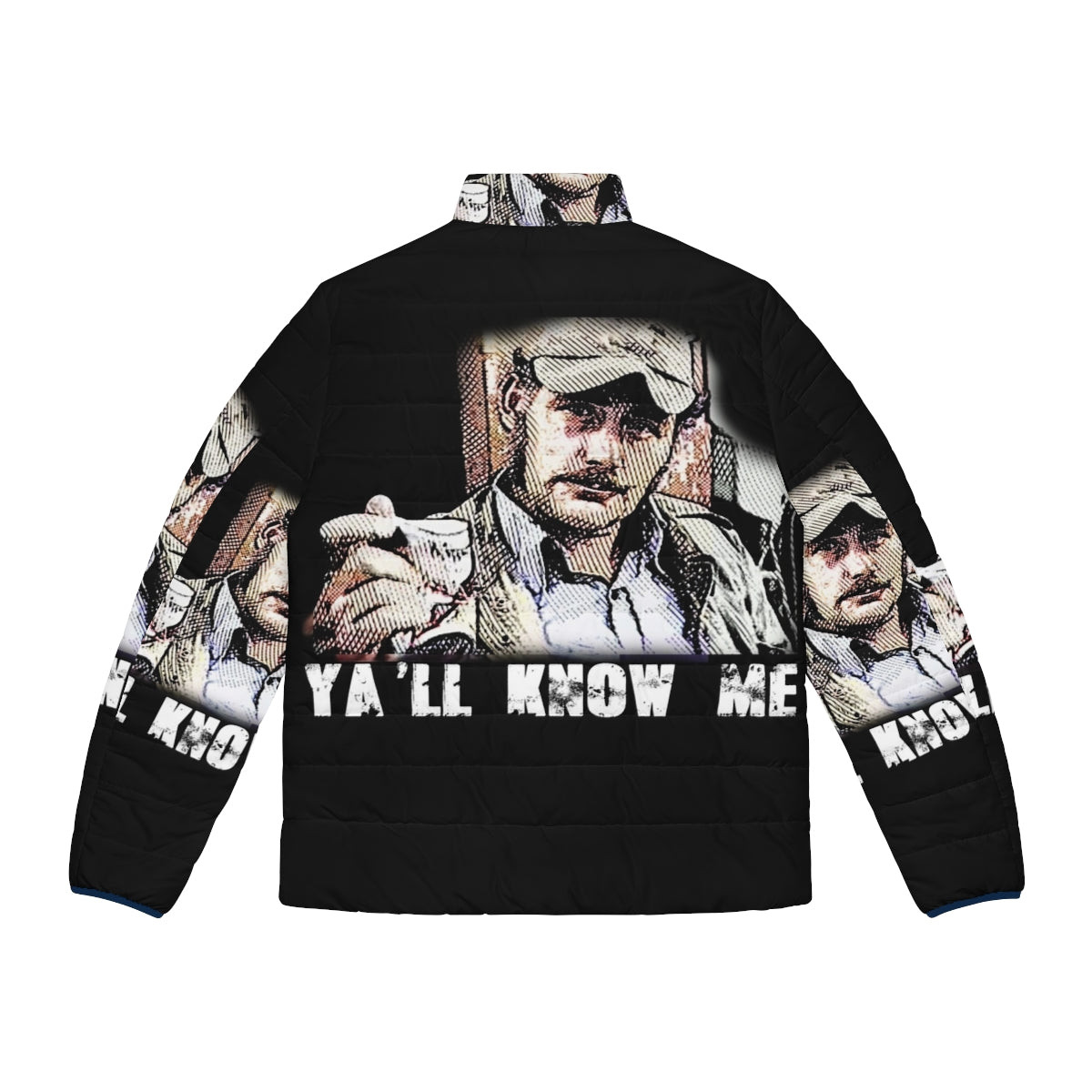 Quint's Iconic Jaws Puffer Jacket - A Classic 80s Movie Tribute ...