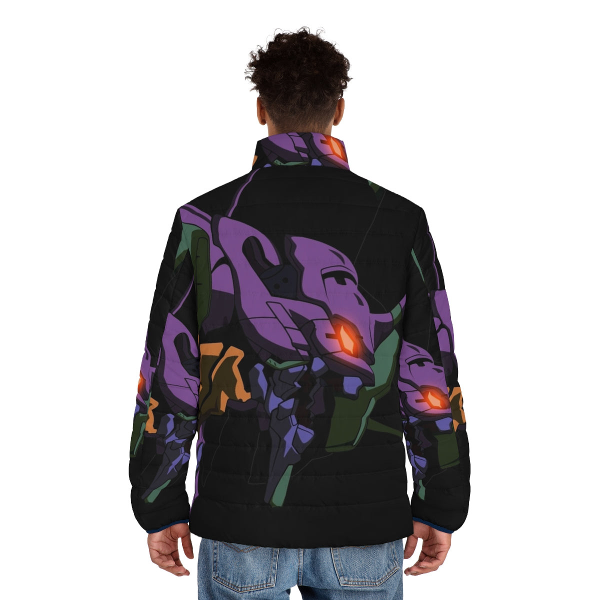 Neon Genesis Evangelion Evangelion Unit 01 Puffer Jacket | Anime ...
