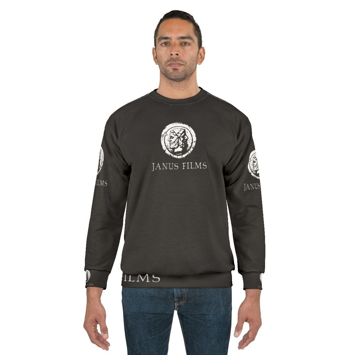 Janus Films Criterion Cinema Movie Logo Sweatshirt - nerdoutloudpod