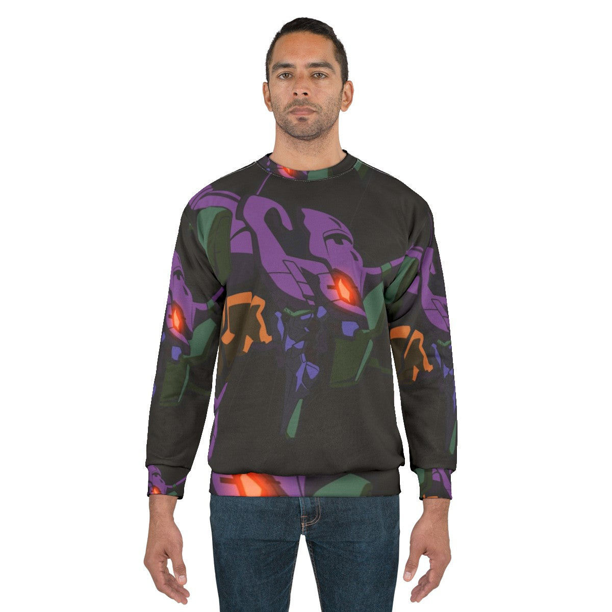 Neon Genesis Evangelion Evangelion Unit 01 Anime Sweatshirt ...