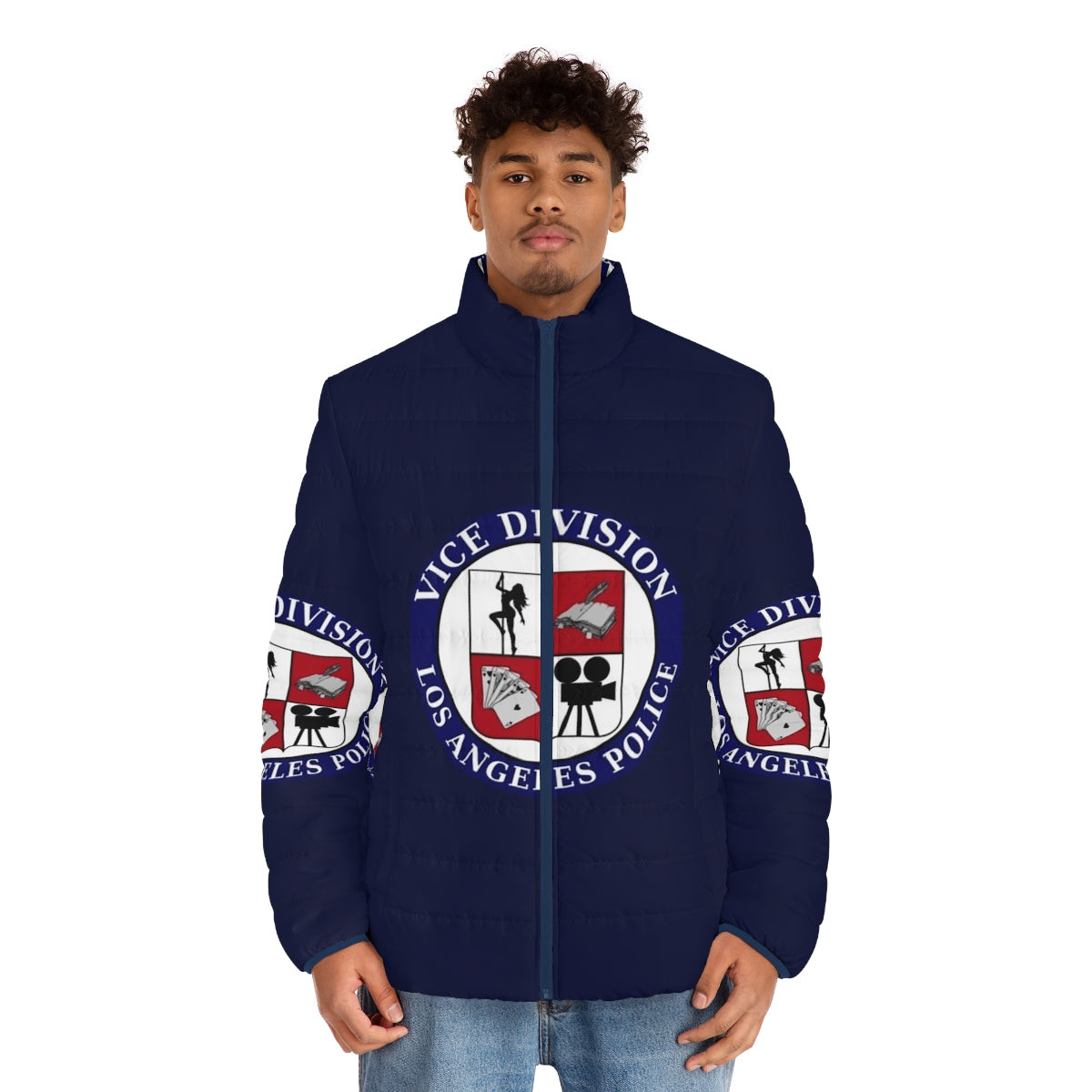 Official LAPD Vice Division Puffer Jacket | Law Enforcement Outerwear ...