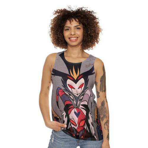 Helluva Boss Stolas Anime Unisex Tank Top - nerdoutloudpod