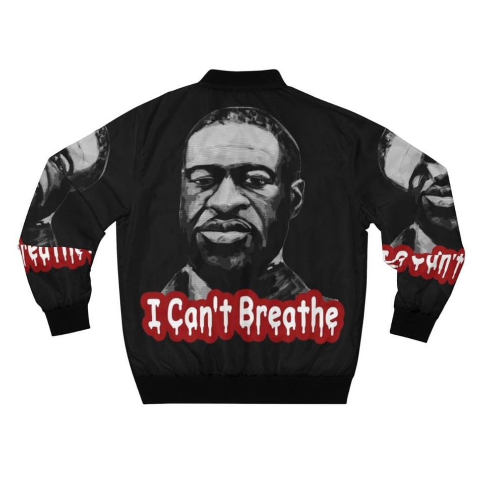 George Floyd Memorial Bomber Jacket - nerdoutloudpod