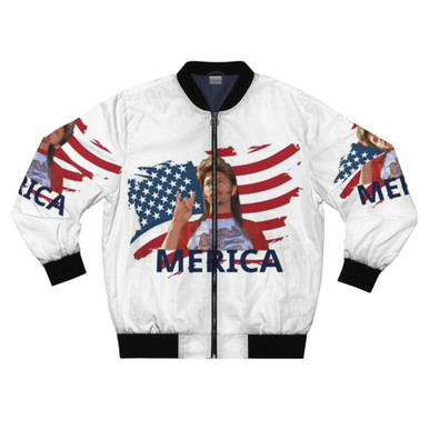 Funny Joe Dirt Merica Mullet Men Women Bomber Jacket - nerdoutloudpod