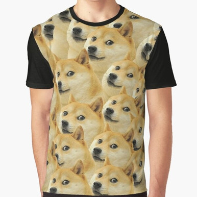 Doge Meme Graphic T-Shirt - nerdoutloudpod