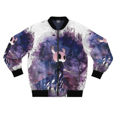 Hollow Knight Bomber Jacket - Video Game Merch - nerdoutloudpod