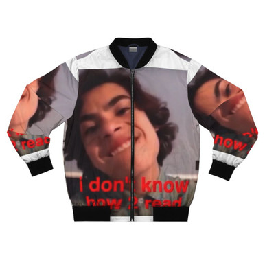 Retro Vine Meme Bomber Jacket - nerdoutloudpod