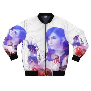Tifa Lockhart Final Fantasy 7 Bomber Jacket - nerdoutloudpod