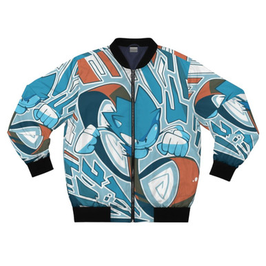 Sonic the Hedgehog Bomber Jacket: Speed and Style - nerdoutloudpod