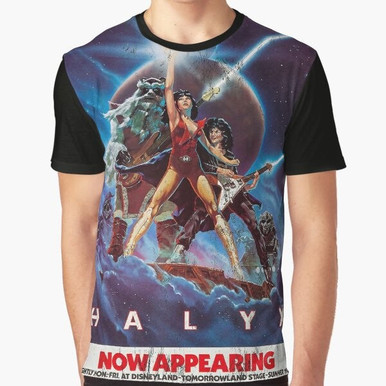 Vintage Graphic HAYLX 80s Sci-Fi T-Shirt - nerdoutloudpod