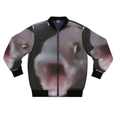 Pog Poggers Fish Bomber Jacket - nerdoutloudpod