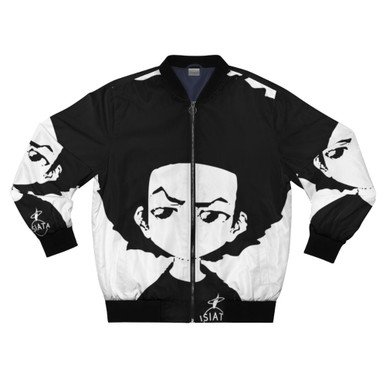 The Boondocks Huey Freeman Bomber Jacket - nerdoutloudpod