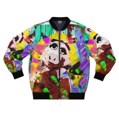 Miss Piggy Queer Bomber Jacket - nerdoutloudpod