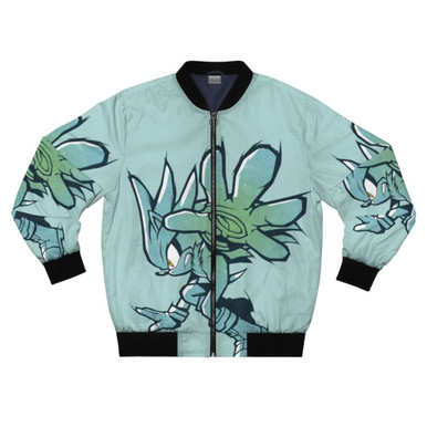 Sonic the Hedgehog Silver Bomber Jacket - nerdoutloudpod