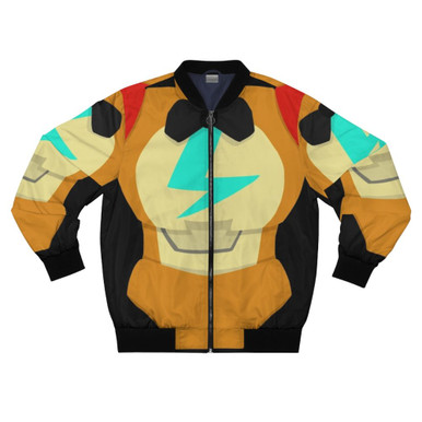 Glamrock Freddy Bomber Jacket - FNAF Security Breach Merch - nerdoutloudpod