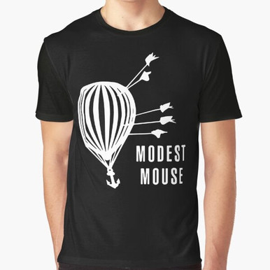 Modest Mouse Album Covers Graphic T-Shirt - nerdoutloudpod