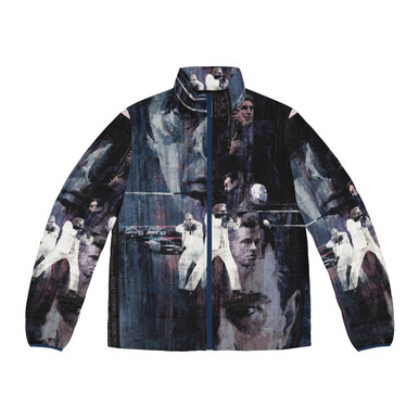 Heat 1995 Movie Vintage Puffer Jacket - 90s Cinema Classic - nerdoutloudpod