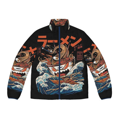 The Retro Ramen Puffer Jacket: Anime-Inspired Streetwear - nerdoutloudpod