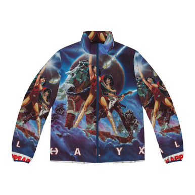 Vintage Haylx Puffer Jacket - Retro Sci-Fi Disney Style - nerdoutloudpod