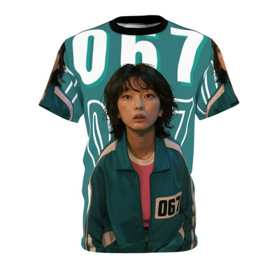 Kang Sae Byeok Player 067 T-shirt - Unofficial Squid Game Merchandise ...